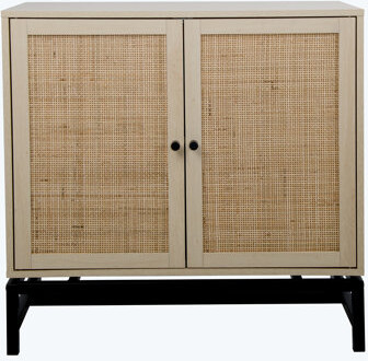 Bay Isle Home Natural rattan, 2 door cabinet, with 1 Adjustable Inner ...