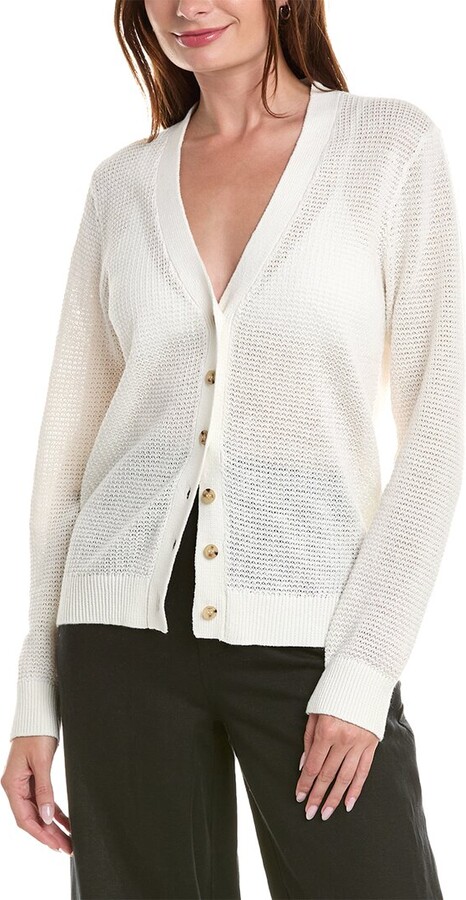 Onia Linen Knit Cardigan - ShopStyle