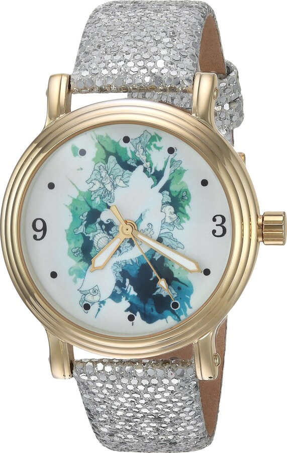Disney Women's Princess Ariel Analog-Quartz Watch with Leather ...