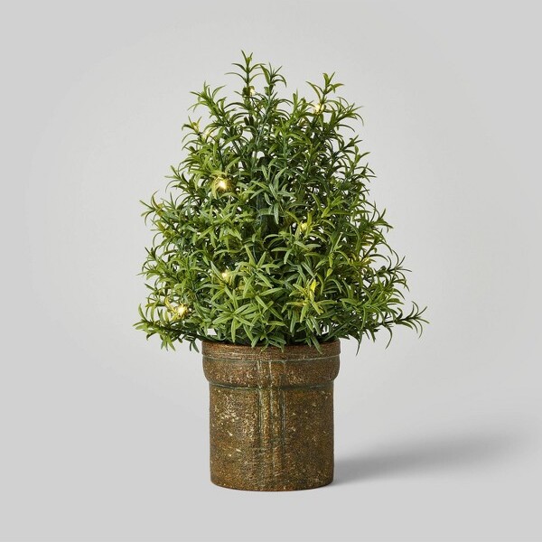 Threshold designed w/Studio McGee Rosemary Pre-Lit Christmas ...