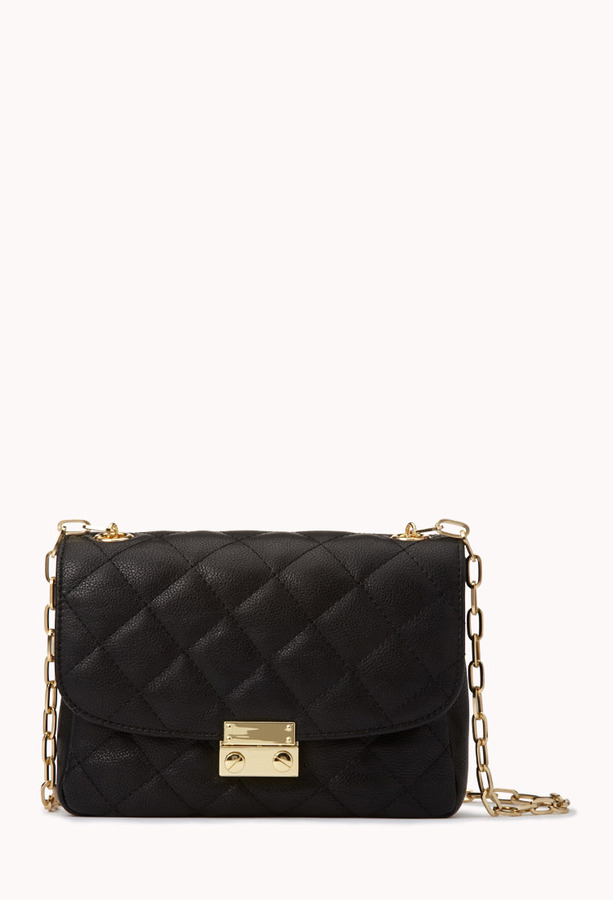 Forever 21 Iconic Faux Leather Crossbody - ShopStyle Shoulder Bags