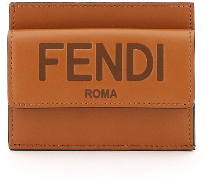 Fendi script card holder - ShopStyle