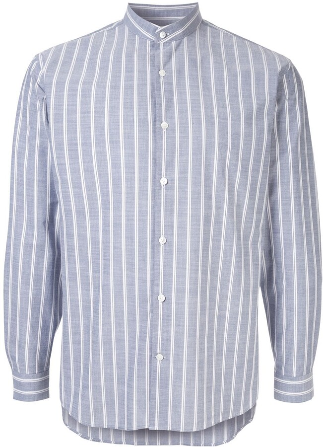 Cerruti Mandarin Collar Shirt - ShopStyle