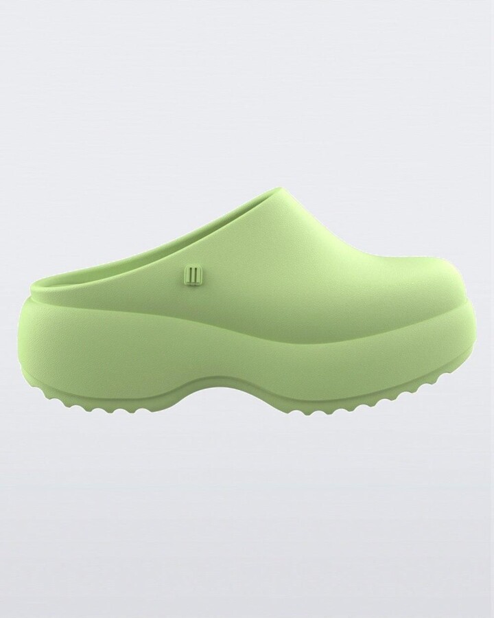 Melissa Free Clog Platform Jelly Clogs - Green - ShopStyle