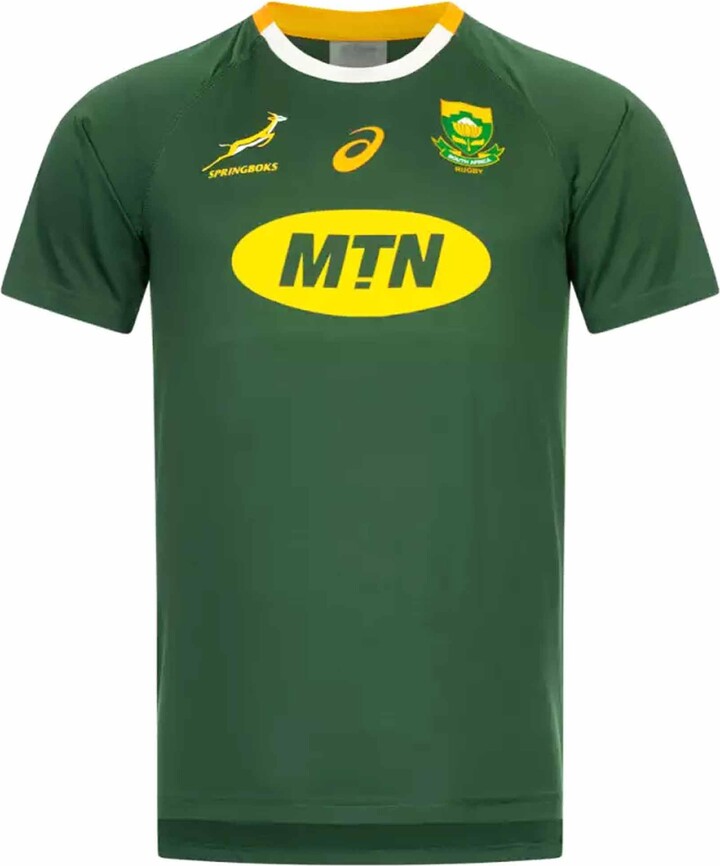 GIFTS 4 ALL Official Mens South Africa Springboks Rugby Fans Shirt ...