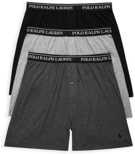Polo Ralph Lauren Classic Fit Cotton Boxers 3-Pack - ShopStyle