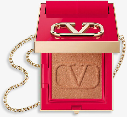 Valentino Makeup 04 Medium-Deep Go-Clutch Refillable Face Powder 139g ...