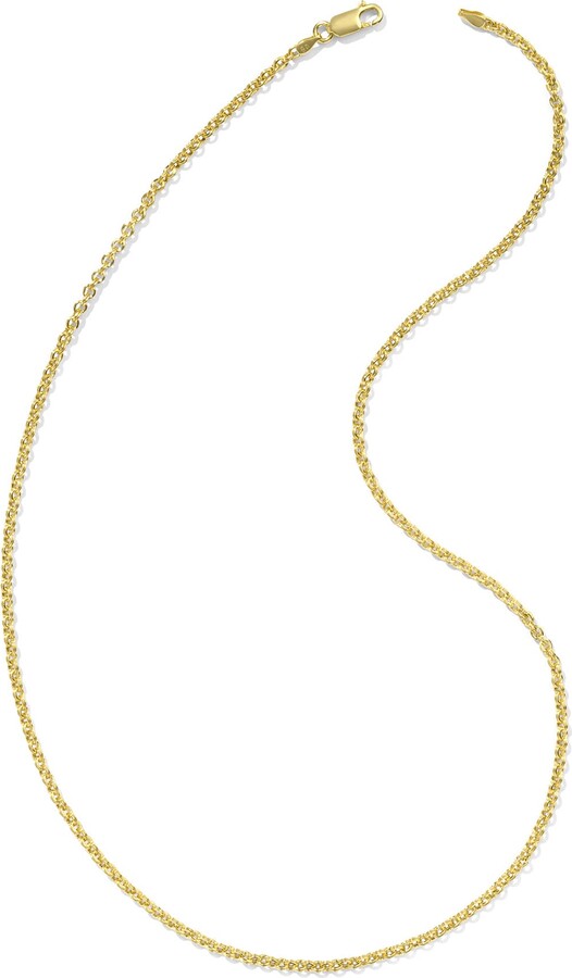Kendra Scott Axel 20" Chain Necklace in 18k Gold Vermeil | Metal ...