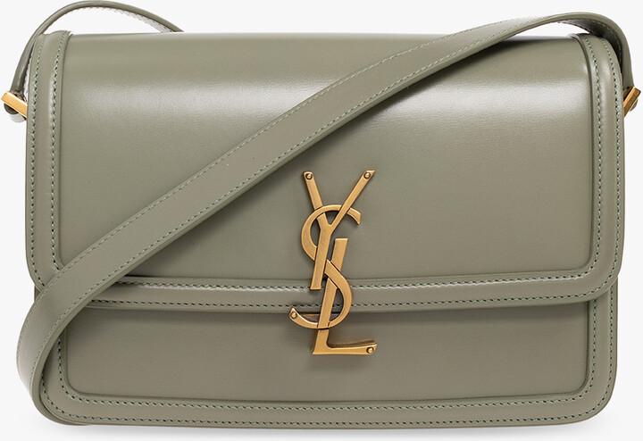 Saint Laurent ‘Solferino Medium’ Shoulder Bag - Green - ShopStyle