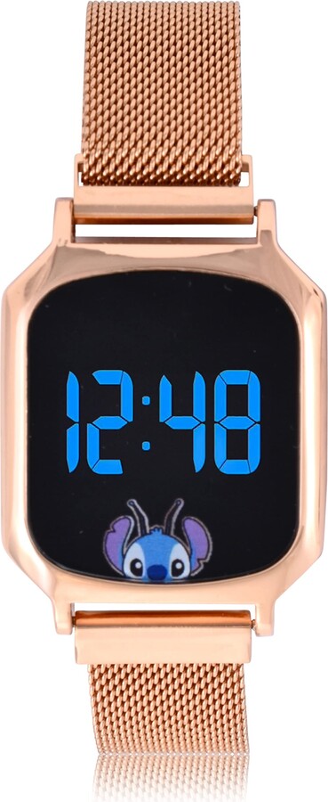 Accutime Disney Lilo & Stitch Adult Digital Women's Watch - Touchscreen ...