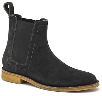 Bottega Veneta Aussie Suede Chelsea Boots - ShopStyle