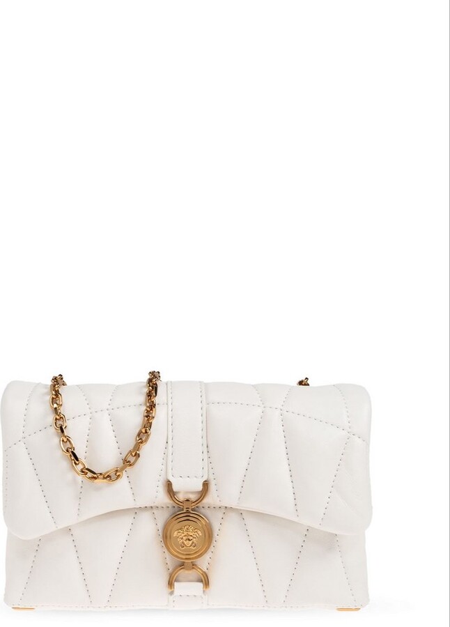 Versace Kleio Quilted Mini Crossbody Bag - ShopStyle