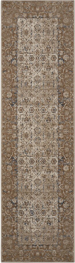 Dunelm Malta 4 Runner Taupe (Brown) - ShopStyle Hallway Rugs