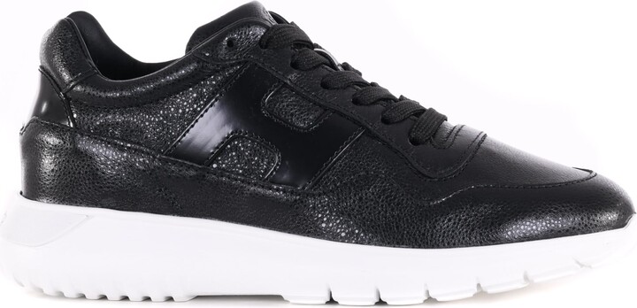 Hogan Interactive3 Sneakers In Hammered Leather - ShopStyle