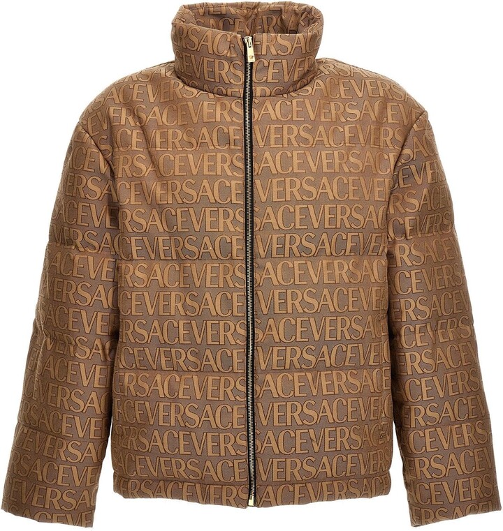 Versace Allover Capsule La Vacanza Down Jacket - ShopStyle