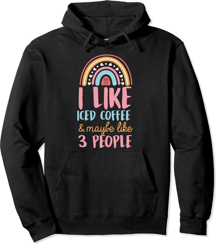 Cute Latte Lover and Coffee Bar Merch Essentials I Like Iced Coffee And ...