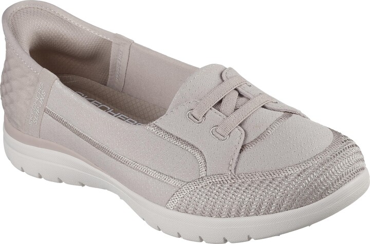 Skechers Women's On-The-Go Flex-Top Notch Hands Free Slip-Ins Loafer ...