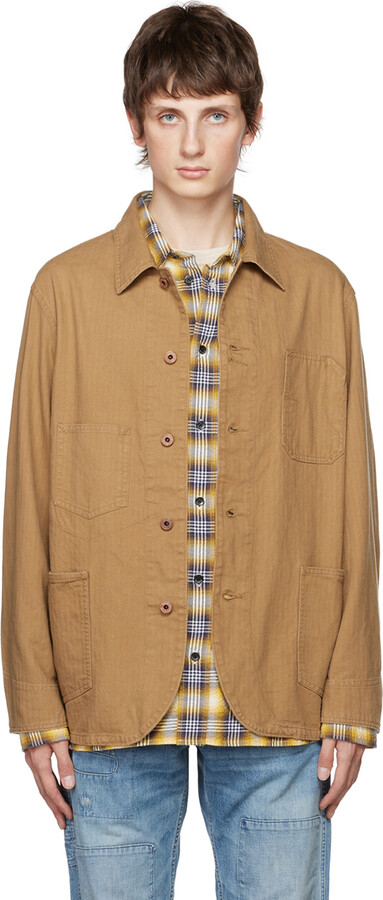 Ralph Lauren RRL Brown Chore Jacket - ShopStyle