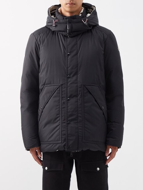Moncler Hordelyme Reversible Down Jacket - ShopStyle