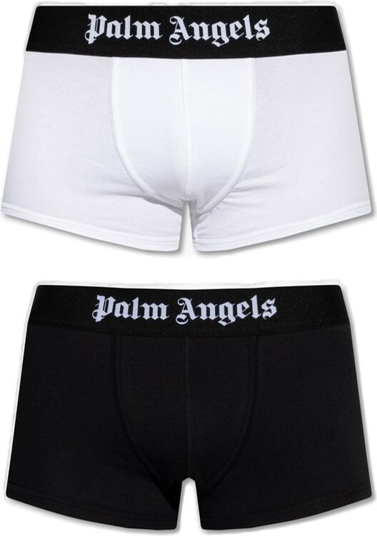 Palm Angels Two-Pack Logo Band Boxers - ShopStyle