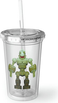 Marick Booster Green Robot Suave Acrylic Cup - ShopStyle Tumblers