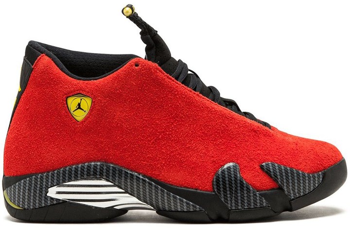 Jordan Air 14 Retro ''Ferrari" sneakers - ShopStyle