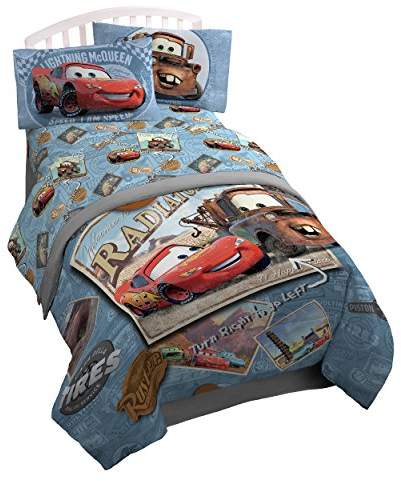 Jay Franco Disney/Pixar Cars Tune Up Blue/Gray 3 Piece Twin Sheet Set ...