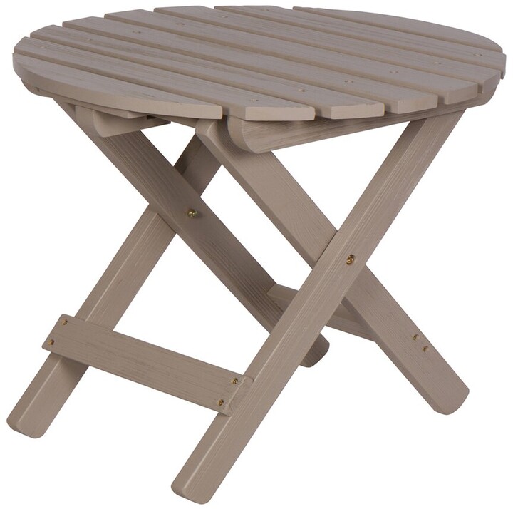 Shine Co. Adirondack Folding Table With Hydro-Tex Finish - ShopStyle