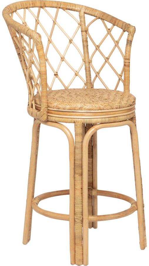 SANTORINI IMPORTS Rafferty Bar Stool Natural - ShopStyle