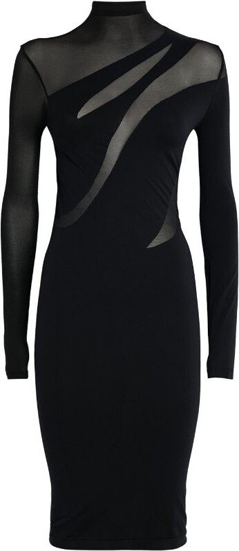 Wolford Sheer Opaque Mini Dress - ShopStyle