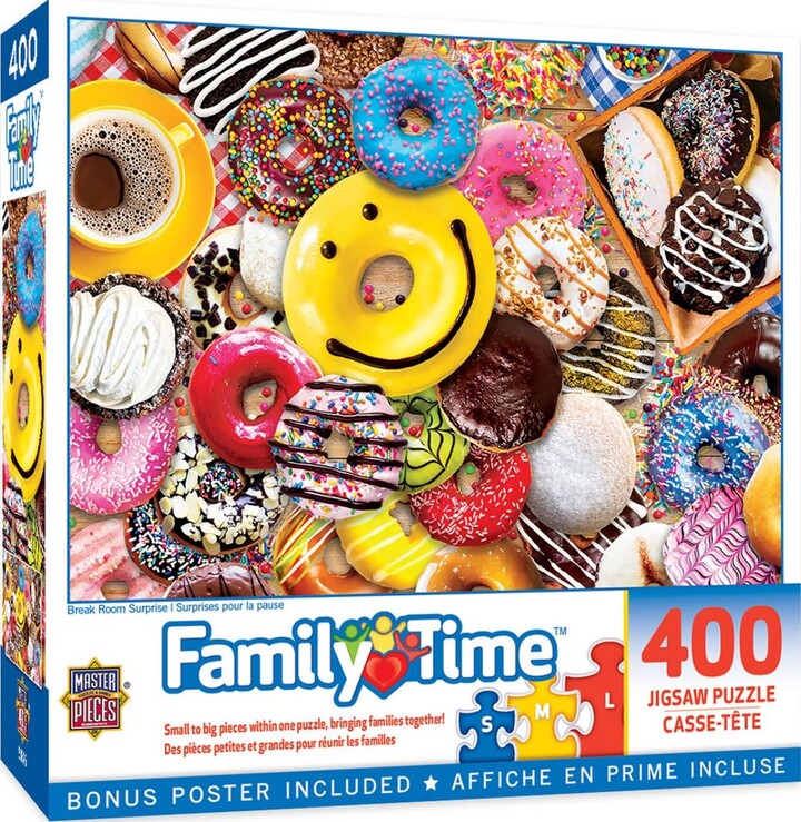 Masterpieces Family Time Break Room Surprise Puzzle 400 Piece - ShopStyle