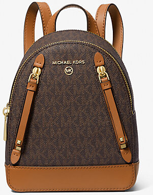 Michael Kors Brooklyn Extra-Small Logo Backpack - ShopStyle
