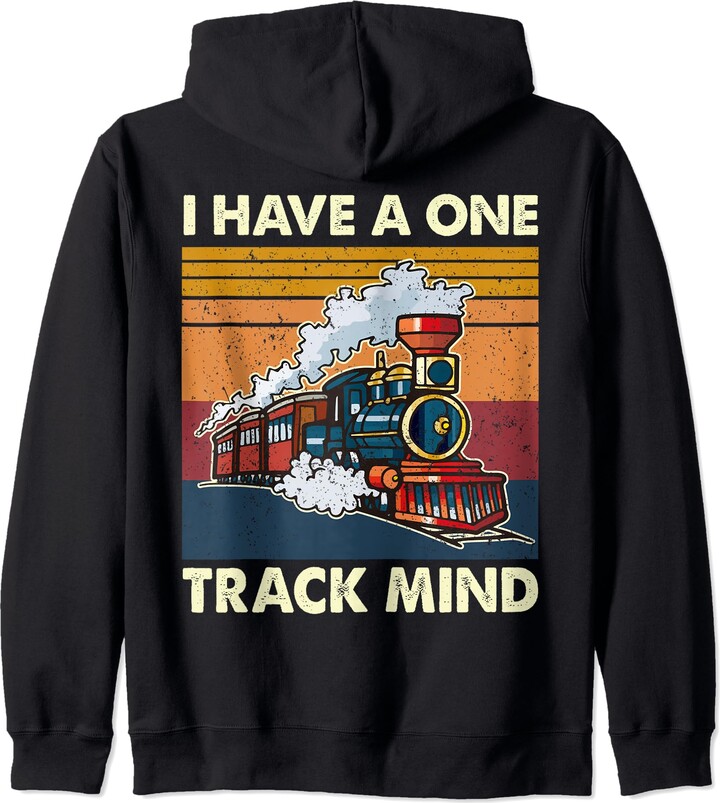 Ncles Apparel Model Railroad Trains Lover Funny I Have A One Track Mind ...