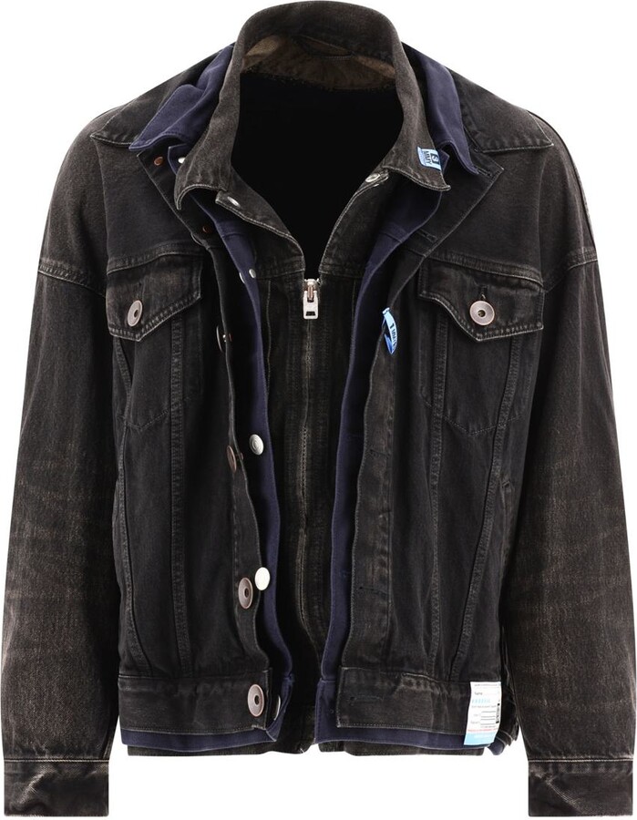 Maison Mihara Yasuhiro Triple Layered" jacket - ShopStyle