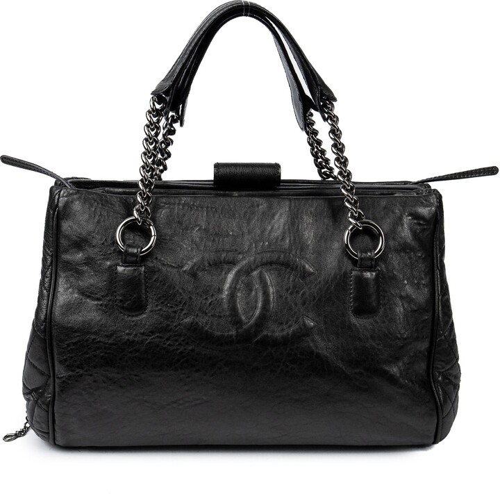 Chanel Shoulder Chain Frame Tote - ShopStyle