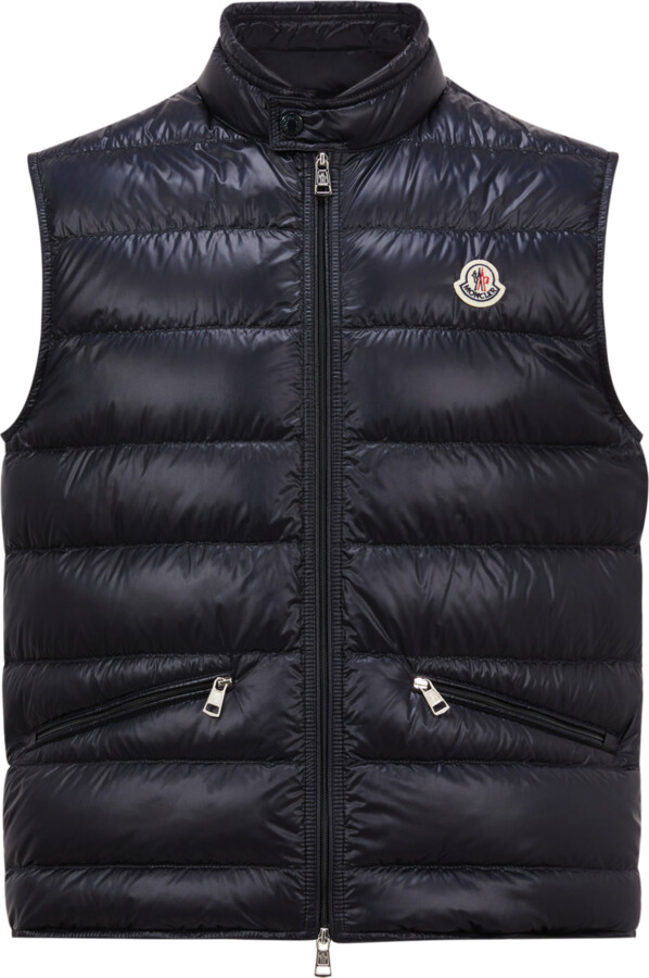 MONCLER COLLECTION Gui Packable Down Gilet - ShopStyle Outerwear