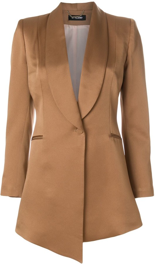 Styland Asymmetric Design Jacket - ShopStyle