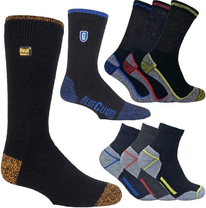 Sock Snob 8 Pair Multipack Hard Wearing Work Socks - All Year Round ...