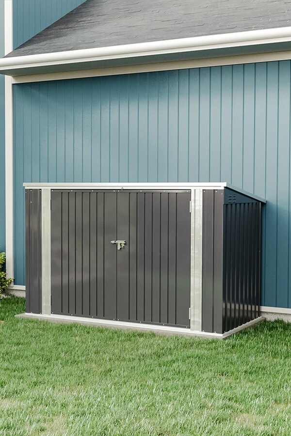 Living and Home Heavy Duty Steel Bicycle Storage Shed - ShopStyle Decor