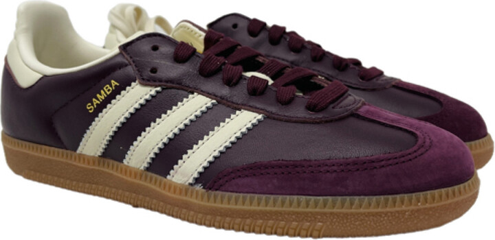 adidas Samba leather trainers - ShopStyle Sneakers & Athletic Shoes