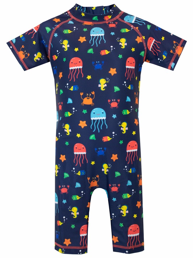 Harry Bear Boys Surfsuit Sea Life Blue 2-3 Years - ShopStyle