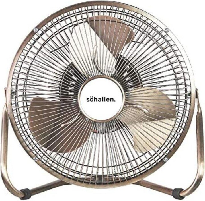 Schallen 9" Metal High Velocity Cold Air Circulator Adjustable Floor ...