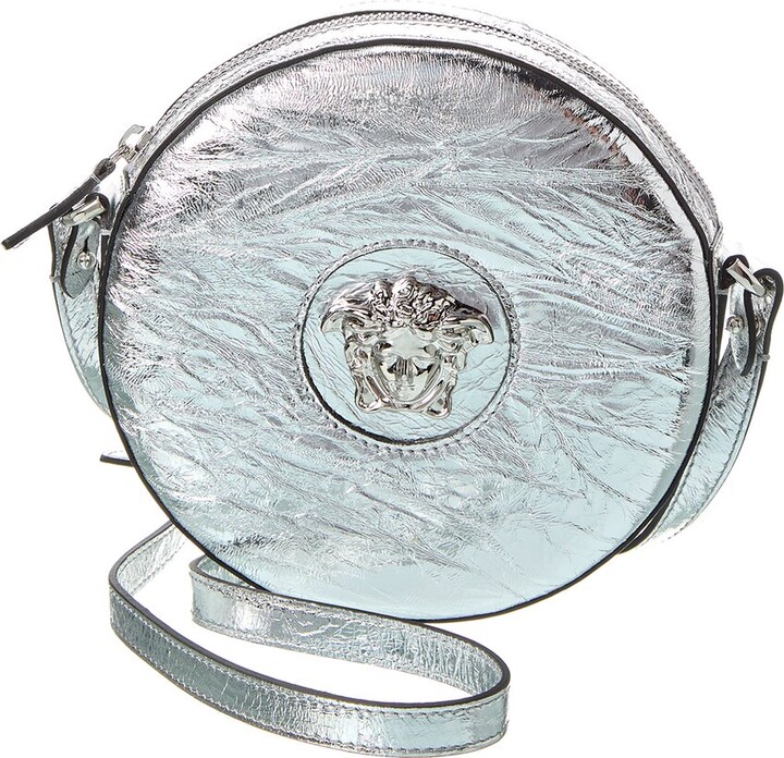 Versace La Medusa Leather Camera Bag - ShopStyle