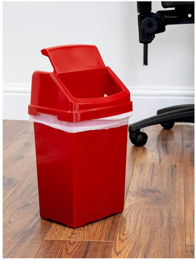 Wham Casa 8-Litre Swing Bin - Chilli Red - ShopStyle Home