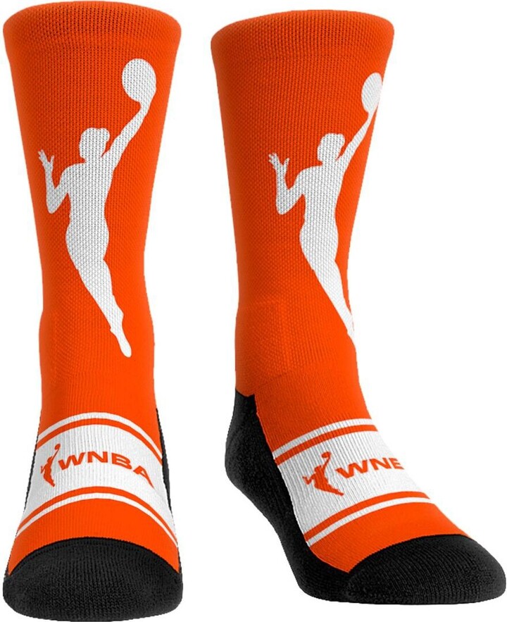 Men's and Women's Rock 'Em Socks Wnba Logowoman Crew Socks - ShopStyle
