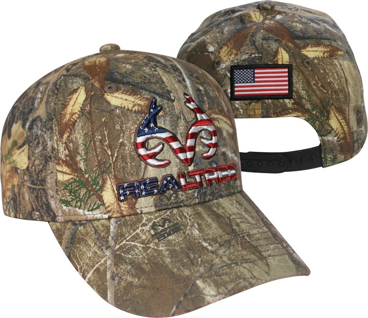 Realtree Patriotic Logo Flag Cap Hat - ShopStyle