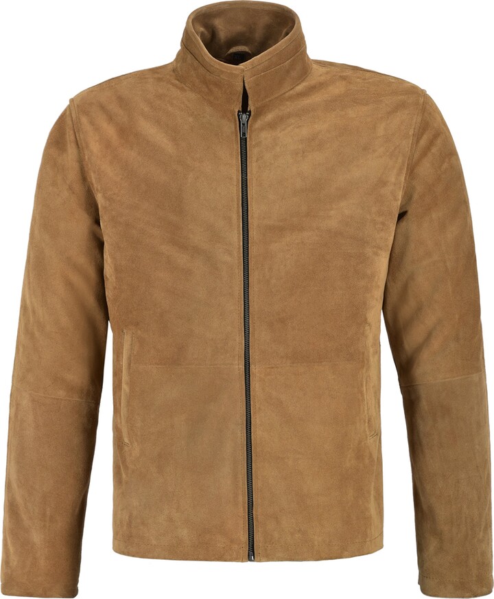 Smart Range Leather Men's Camel Brown Real Suede Leather Morocco Movie ...