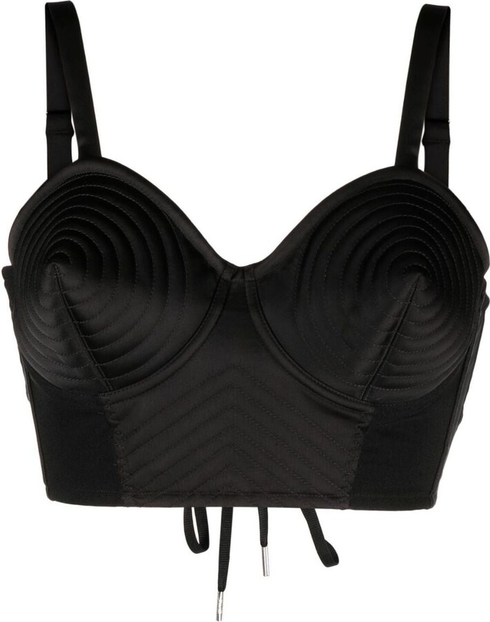 Jean Paul Gaultier Conical Corset Cropped Top - ShopStyle