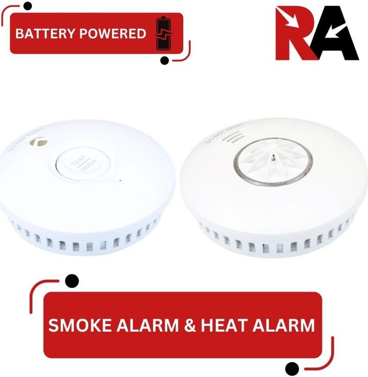 Red Arrow Battery Operated Smoke Detector and Heat Alarm Home Fire Safety Kit - ShopStyle ...