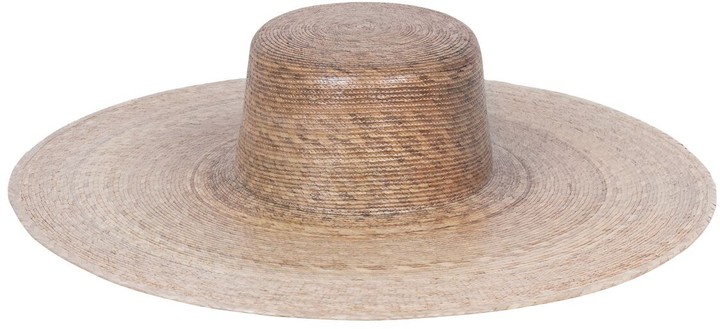 LACK OF COLOR Palma Wide Brim Raffia Boater Hat - ShopStyle